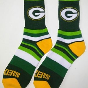For Bare Feet | Underwear & Socks | New Greenbay Packers Rainbow Stripe ...